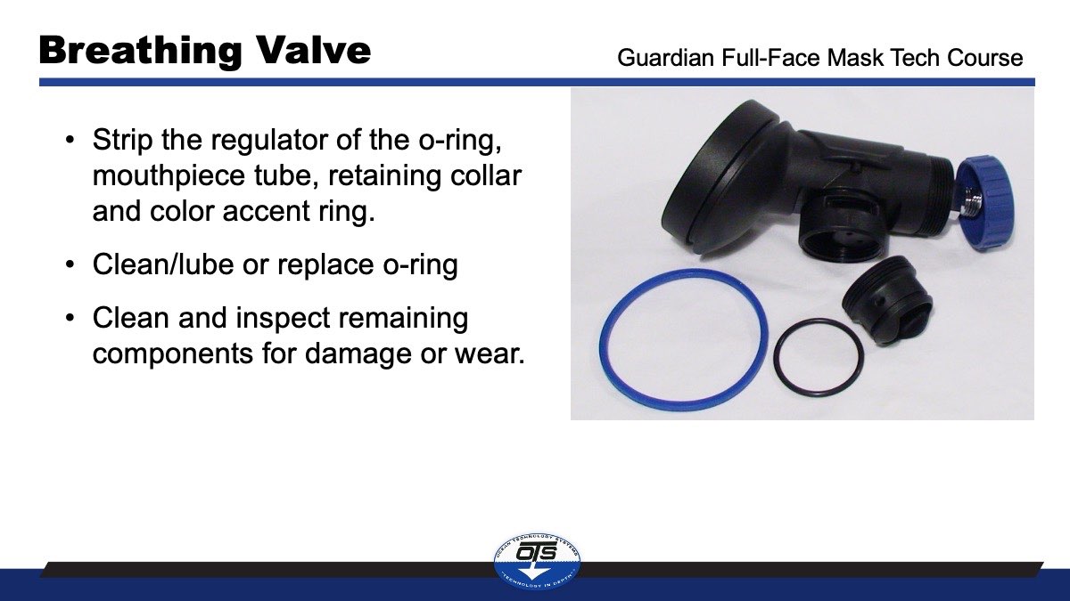 Remove Regulator Body Components - Ocean Technology Systems