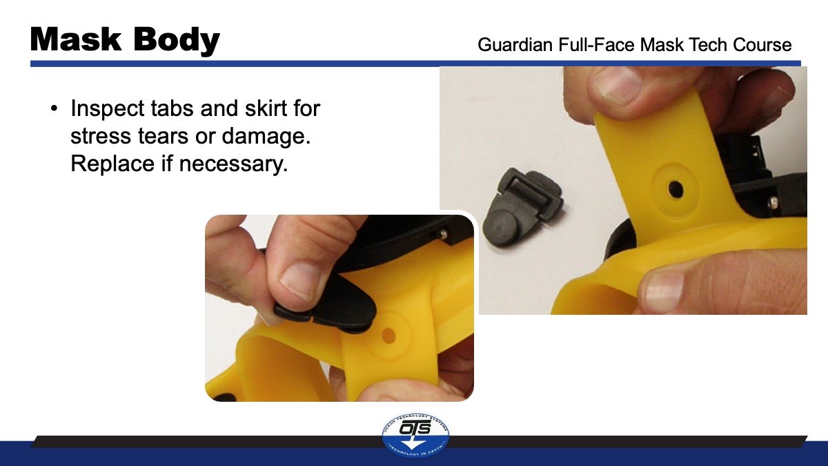 Inspect Mask Buckle Tabs - Ocean Technology Systems