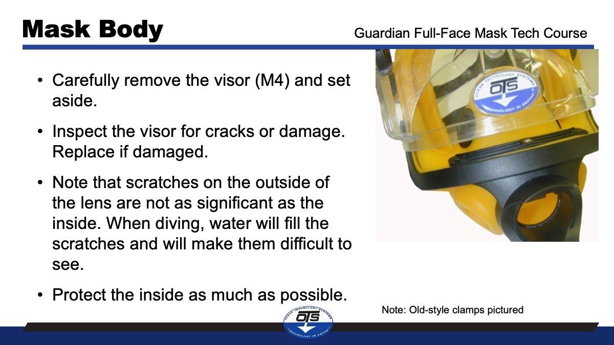 Remove Visor - Ocean Technology Systems