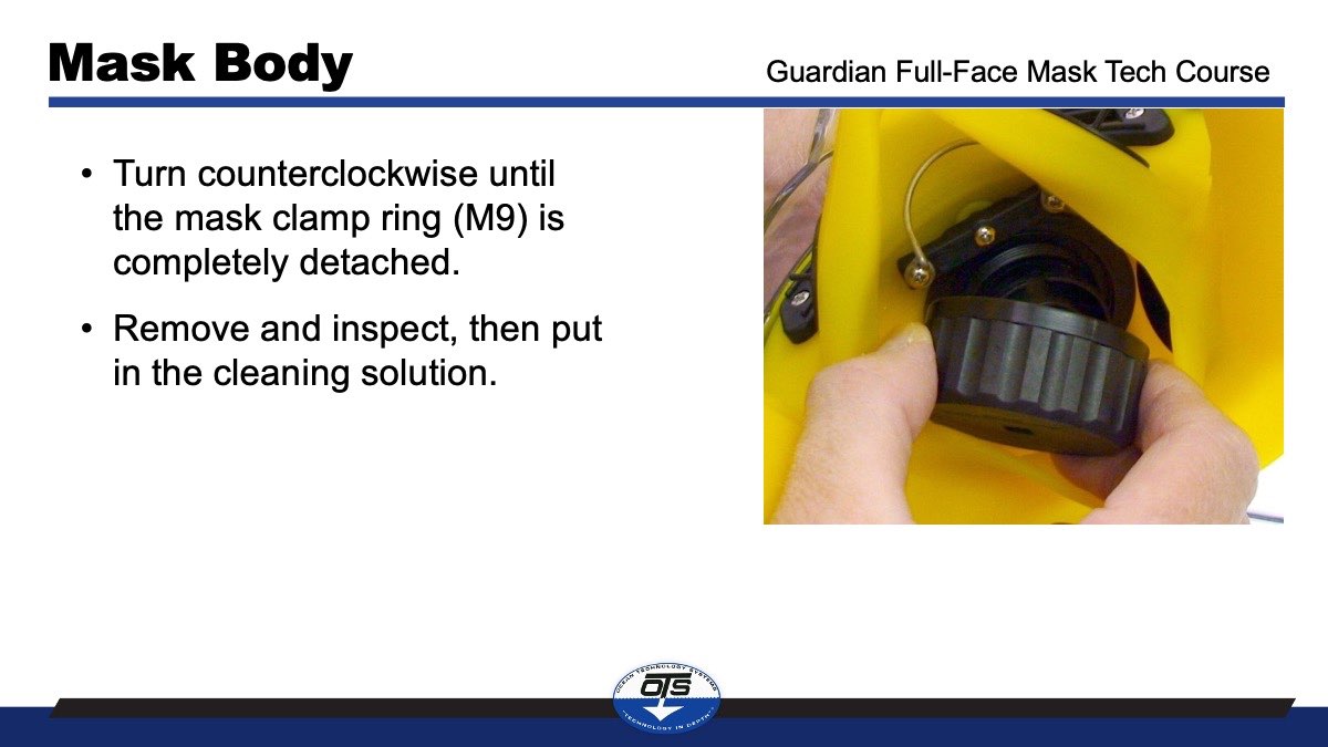 Remove Mask Clamp Ring - Ocean Technology Systems