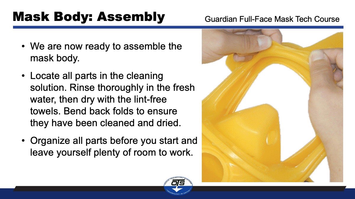 Mask Body Assembly - Ocean Technology Systems