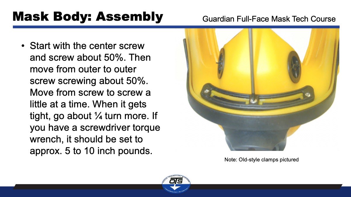 Install Interior Mask Camp Cont. - Ocean Technology Systems