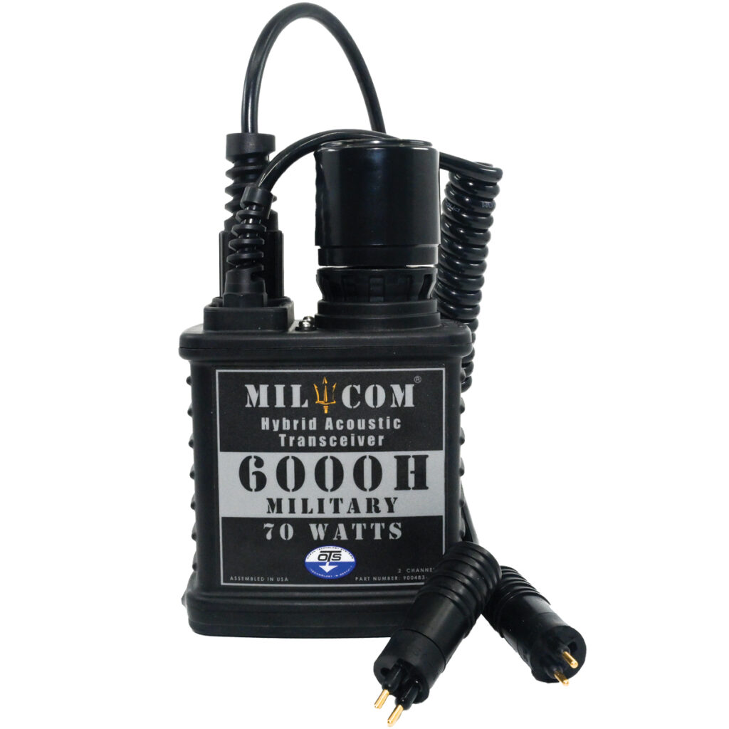 MilCom 6000H, 2 Channel (70 Watts Output Power) - Ocean Technology Systems